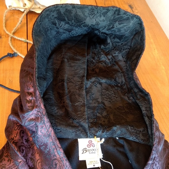 Tops | Barocco Tribal Hooded Crop Corset Bodice | Poshmark